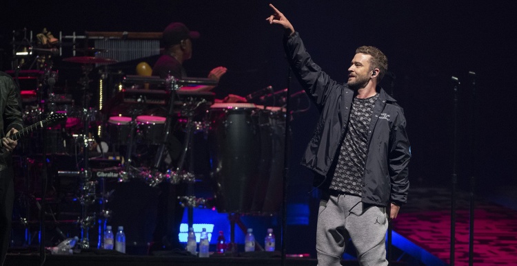 Concert Justin Timberlake - The Forget Tomorrow World Tour in Ziggo ...