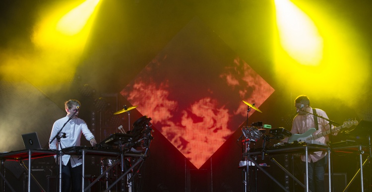 Concert Disclosure in Melkweg, Amsterdam op 11 november 2013