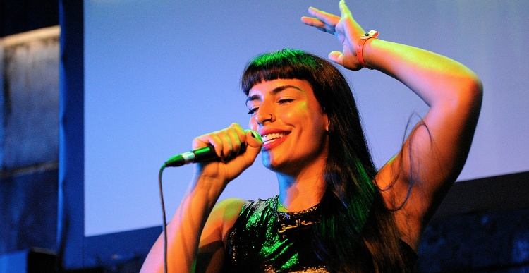 Concert Sevdaliza in Tolhuistuin, Amsterdam op 4 december 2017