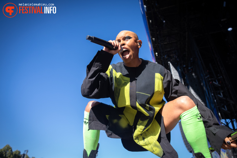 Foto Julien Doré op Paléo 2025 op Festivalinfo. Foto 116 van 245.