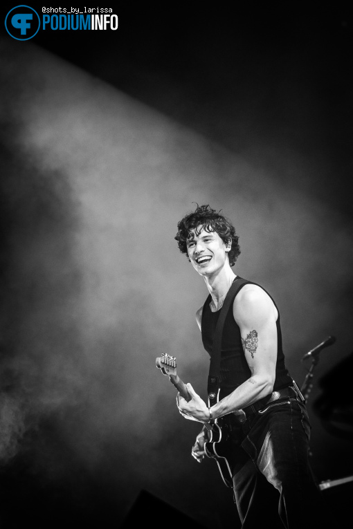 Foto Shawn Mendes in Ziggo Dome op 20 augustus 2025 op Podiuminfo. Foto ...