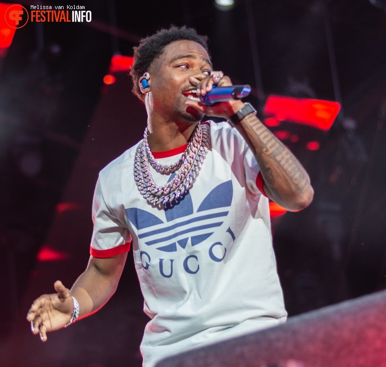 Roddy Ricch op WOO HAH x Rolling Loud 2022 - zaterdag foto op Festivalinfo