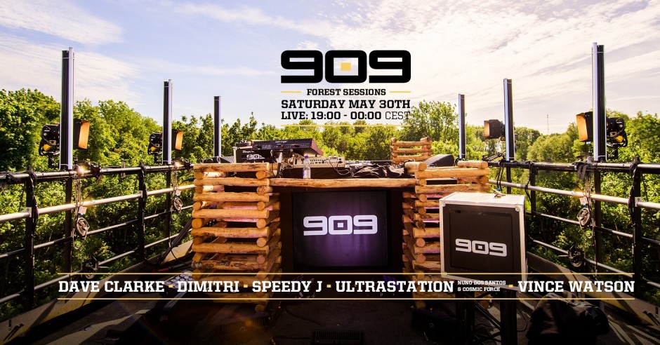 909 Festival presenteert livestream met o.a Speedy J, Dave Clarke en ...