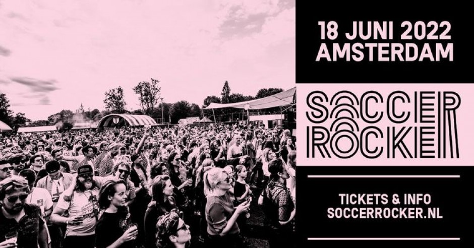 Soccerrocker presenteert line-up met o.a. Sophie Straat, Fokke Simons ...