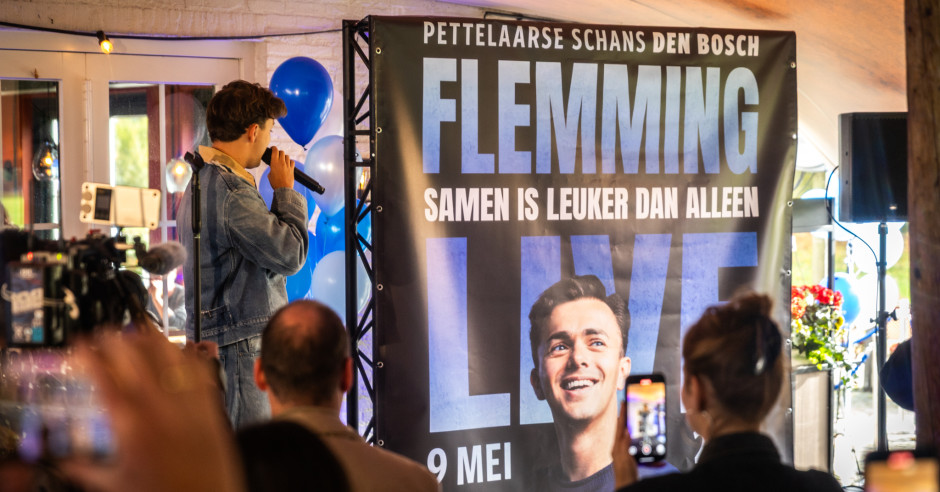 Flemming geeft volgend jaar een outdoor 'Samen Is Leuker Dan Alleen ...